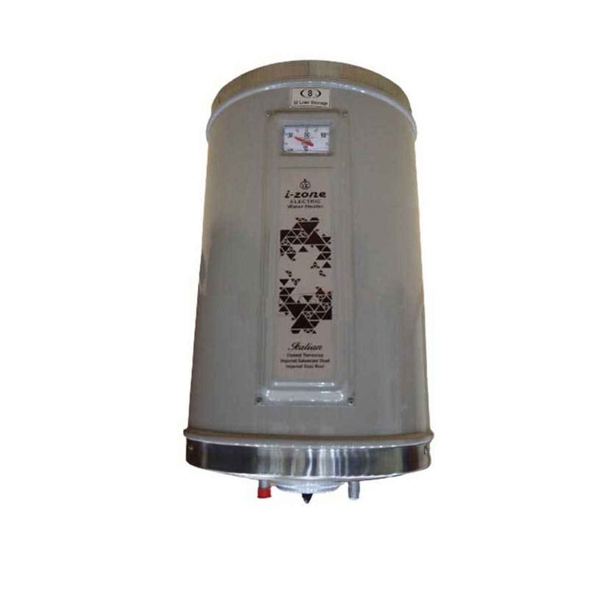 i-Zone Beige SS TOP 8 Gallon Electric Water Heater | Best Heater
