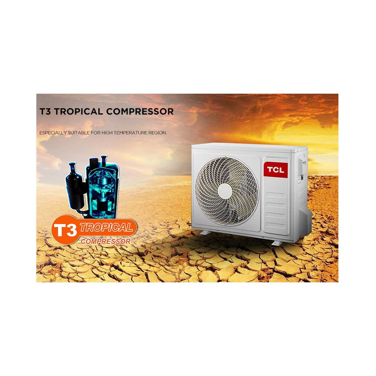 TCL TAC 18T5 Inverter Smart Golden AC | ST Electronics